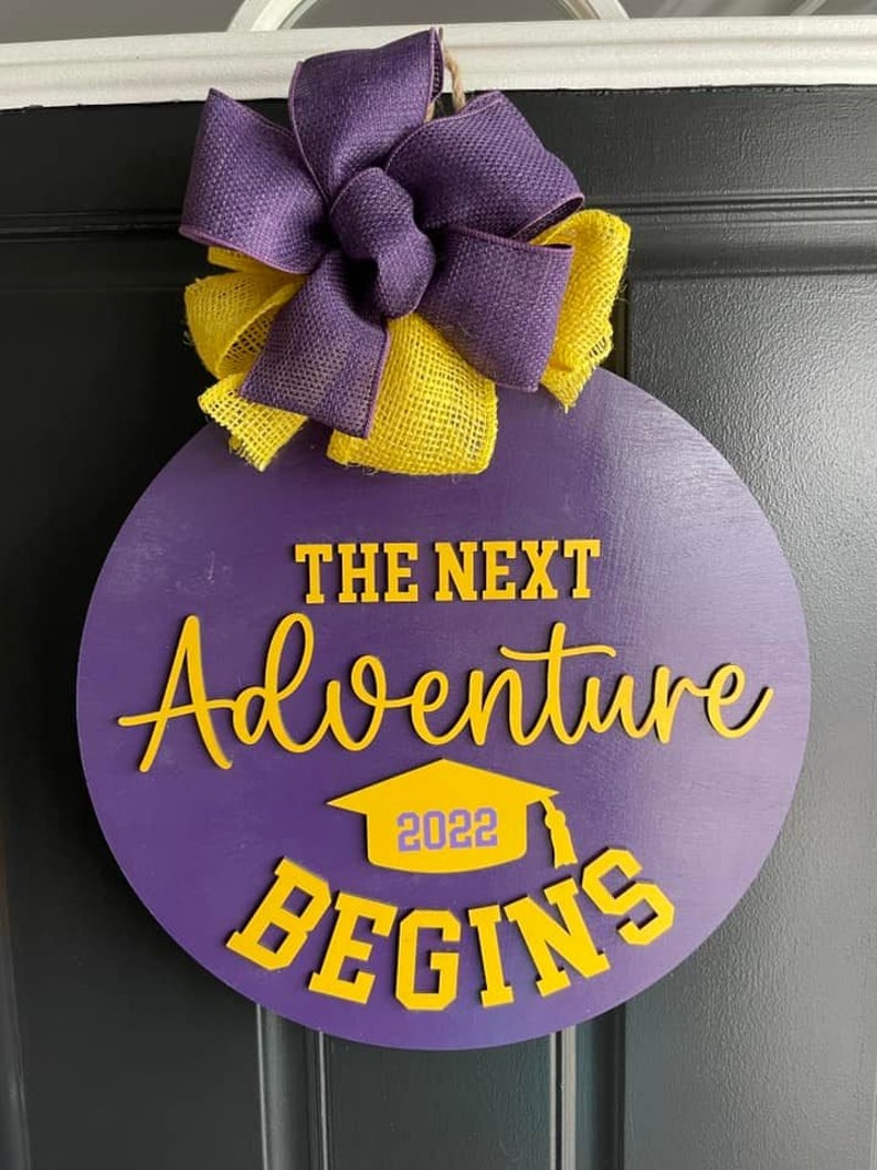 Graduation Door Hanger Graduation Decor Moving up Door Sign - Etsy