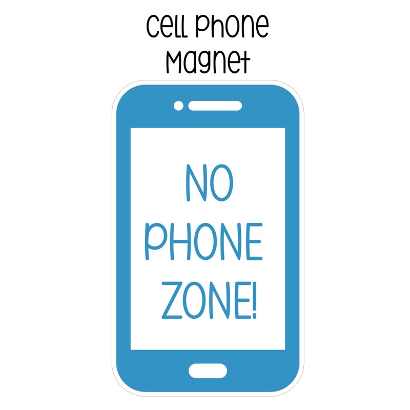 Magnetic Phone Sticker - Etsy