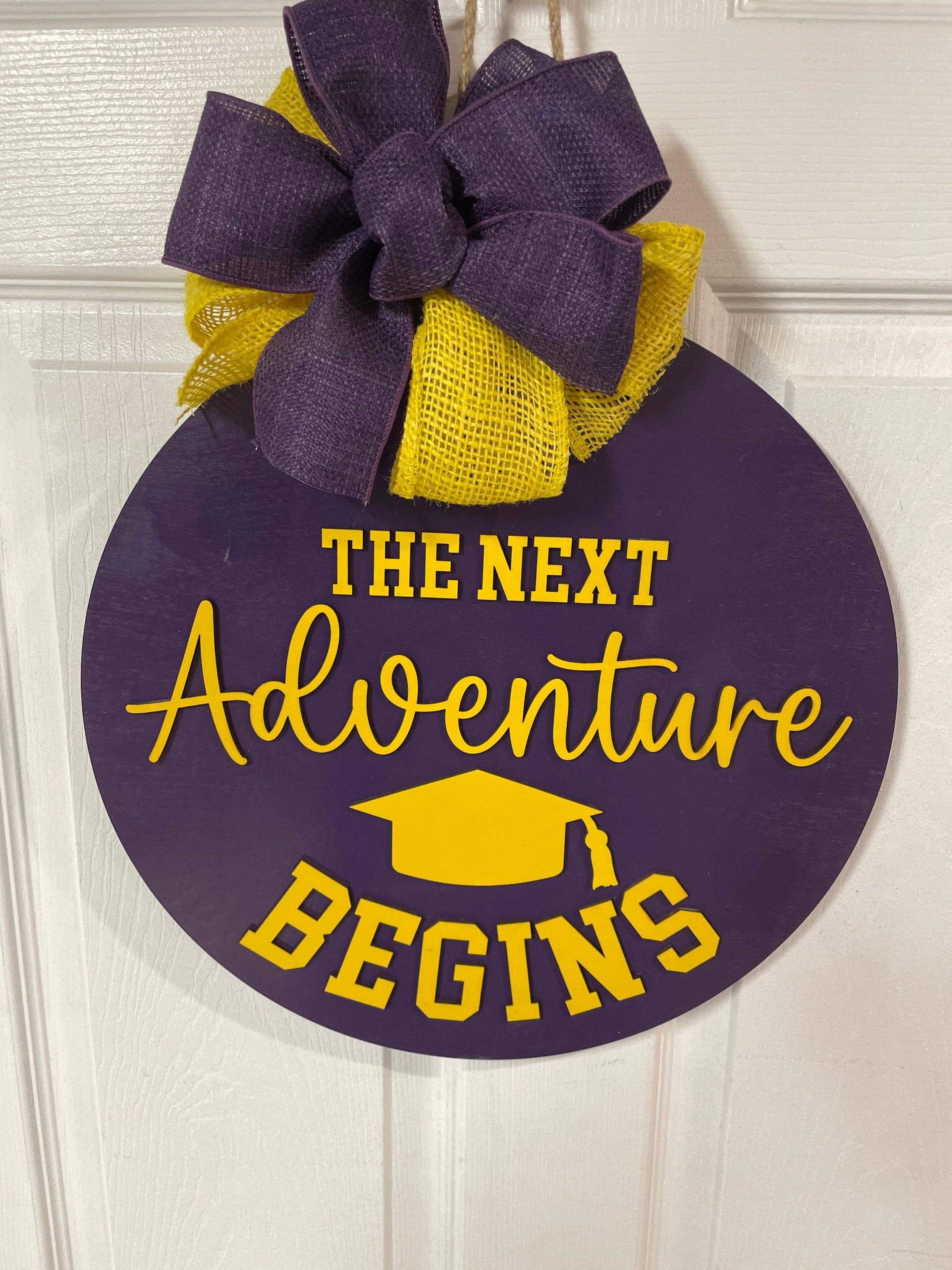 Graduation Door Hanger Graduation Decor Moving up Door Sign - Etsy