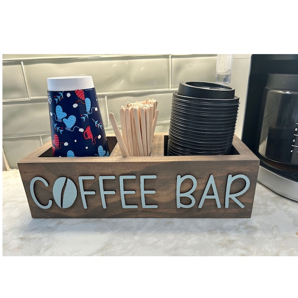 Coffee Station Organizer - Etsy