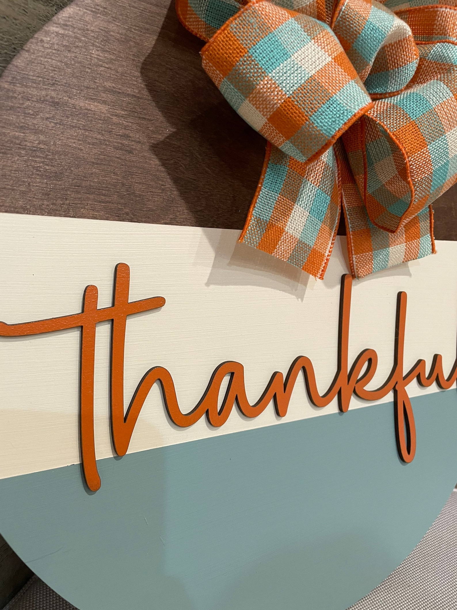Fall Door Hanger, Thankful Door Hanger, Thanksgiving Decor, Fall Decor ...