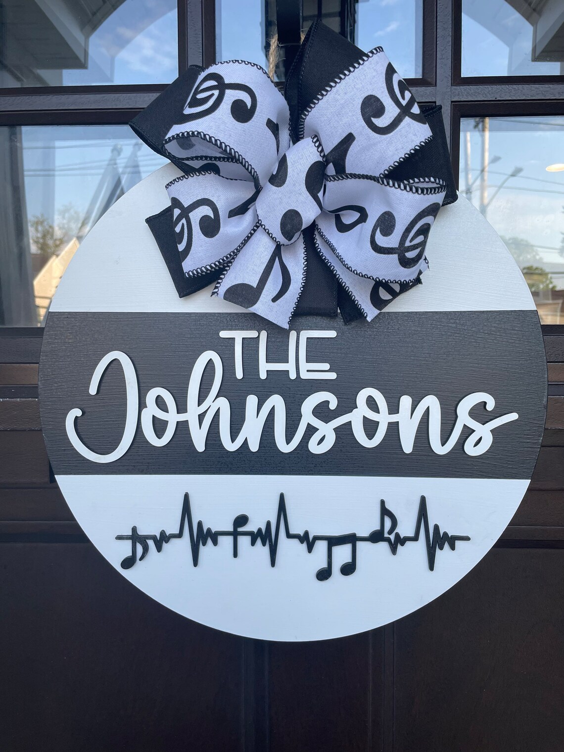 Music Door Hanger, Teacher Door Hanger, Music Door Decor, 3D Laser Cut ...