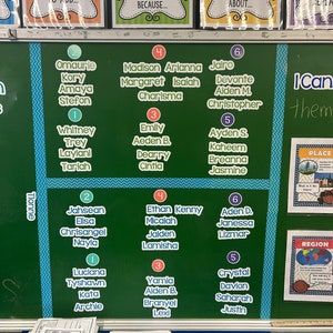 Teacher Magnets, Magnets for Classroom, Blackboard Magnets, Chalkboard ...