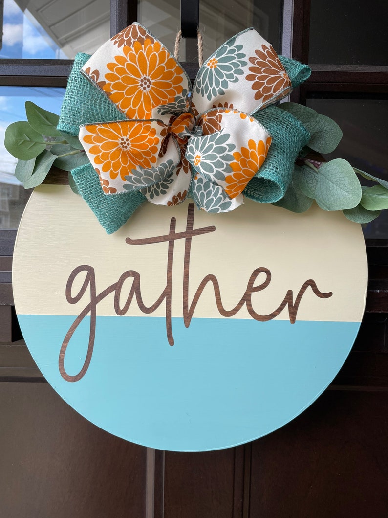 Fall Door Hanger Thankful Door Hanger Thanksgiving Decor - Etsy