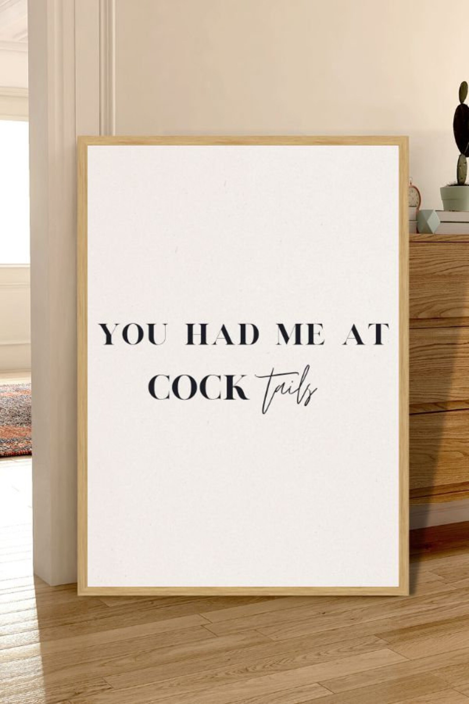 Cocktail Quote Print, Bar Cart Art, Cocktail Wall Art, Alcohol Poster ...