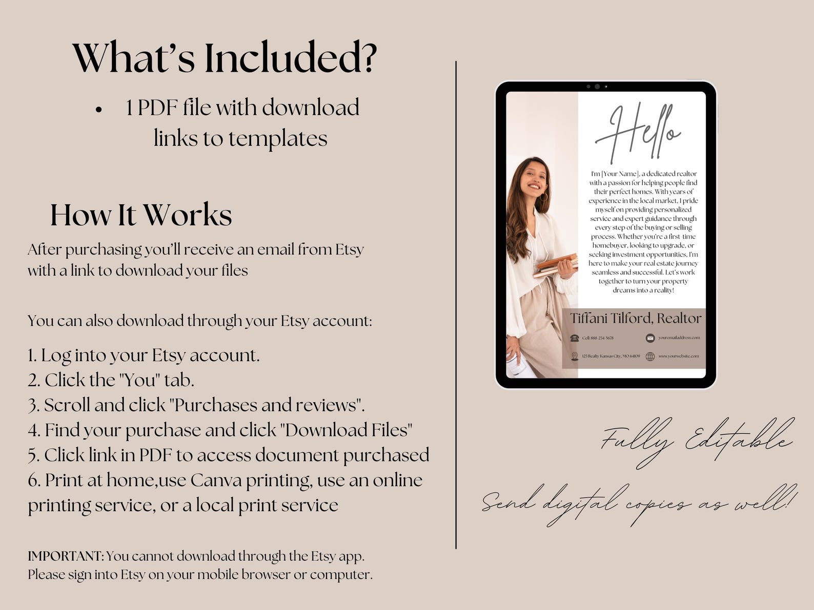 Realtor Prospecting Flyer, Real Estate Marketing Template, Realtor ...