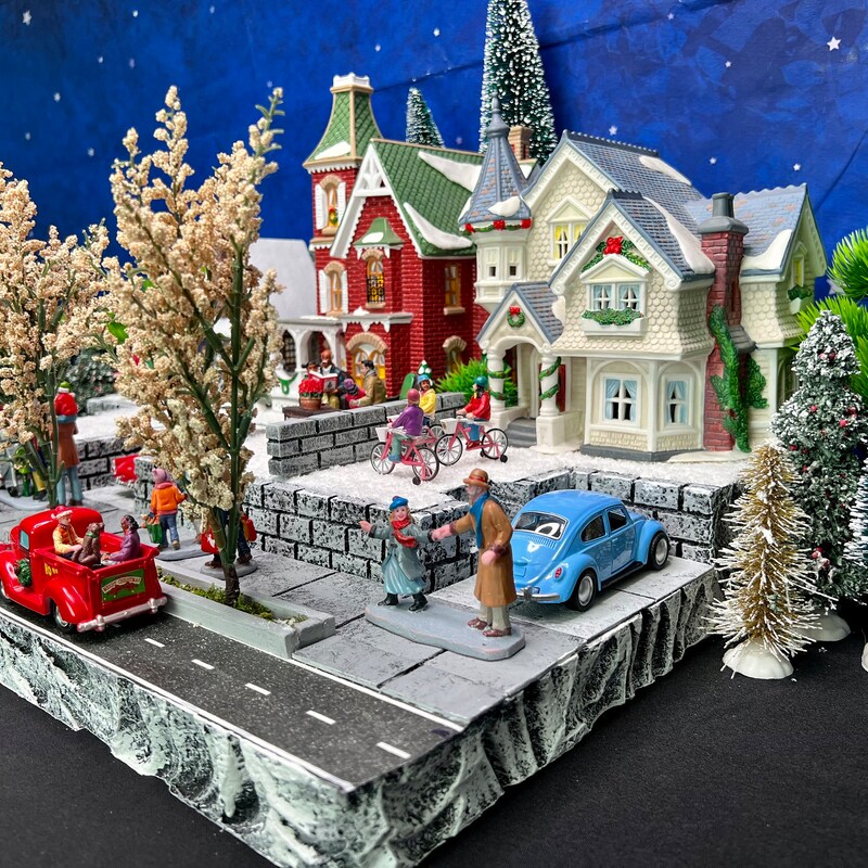 Christmas Village Display Platform - Etsy