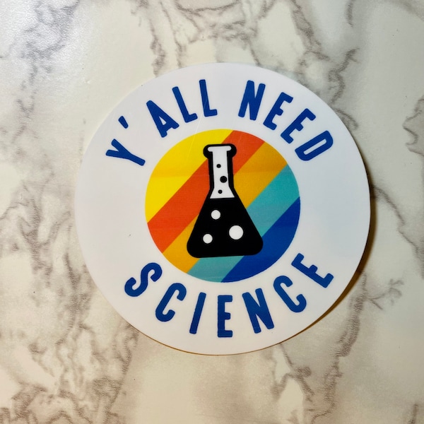 Science Sticker - Etsy