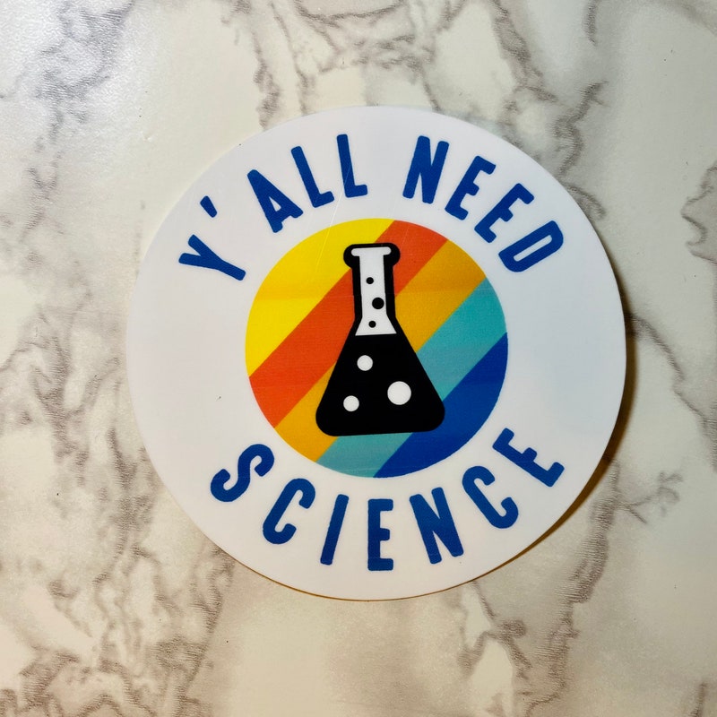 Science Sticker - Etsy