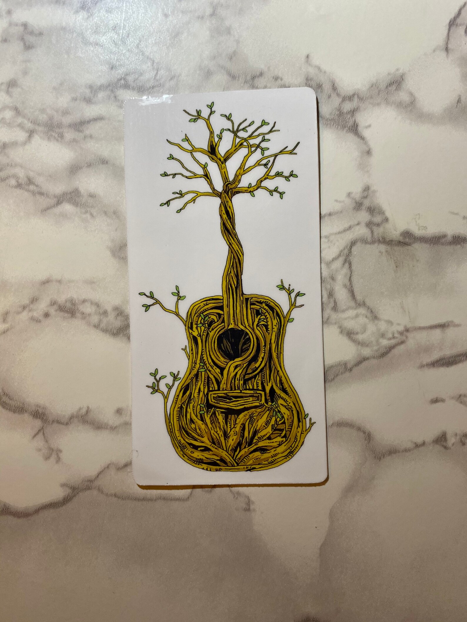 Music Guitar Tree Sticker Tree of Life - Etsy UK