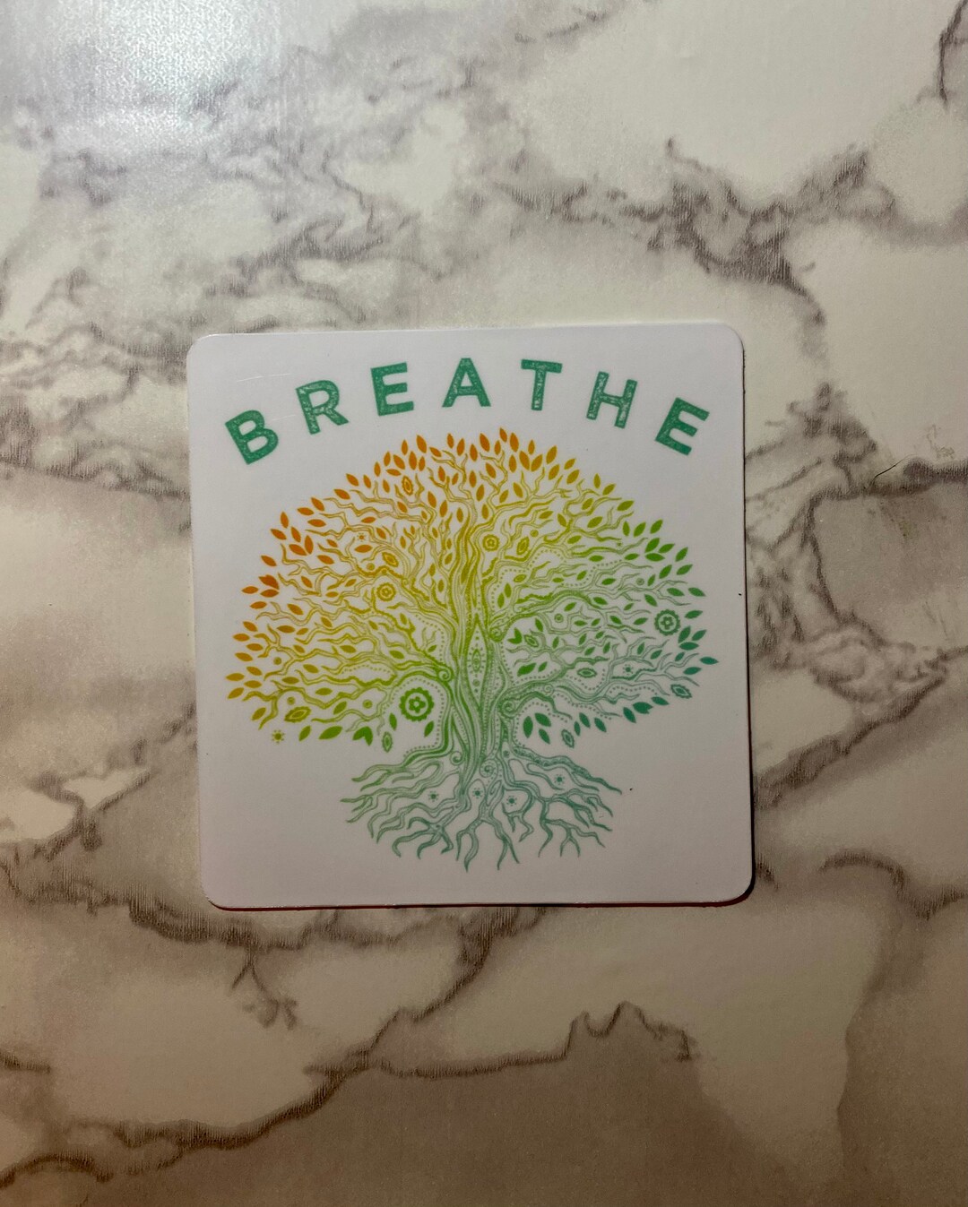 Breathe Tree Sticker Tree of Life or Magnet - Etsy