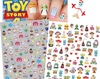 Strawberry Pink Bear Lotso Nail Art Stickers - Etsy