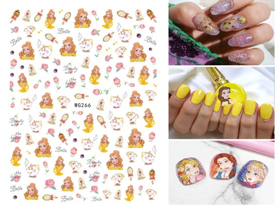 Belle Inspired Nails
