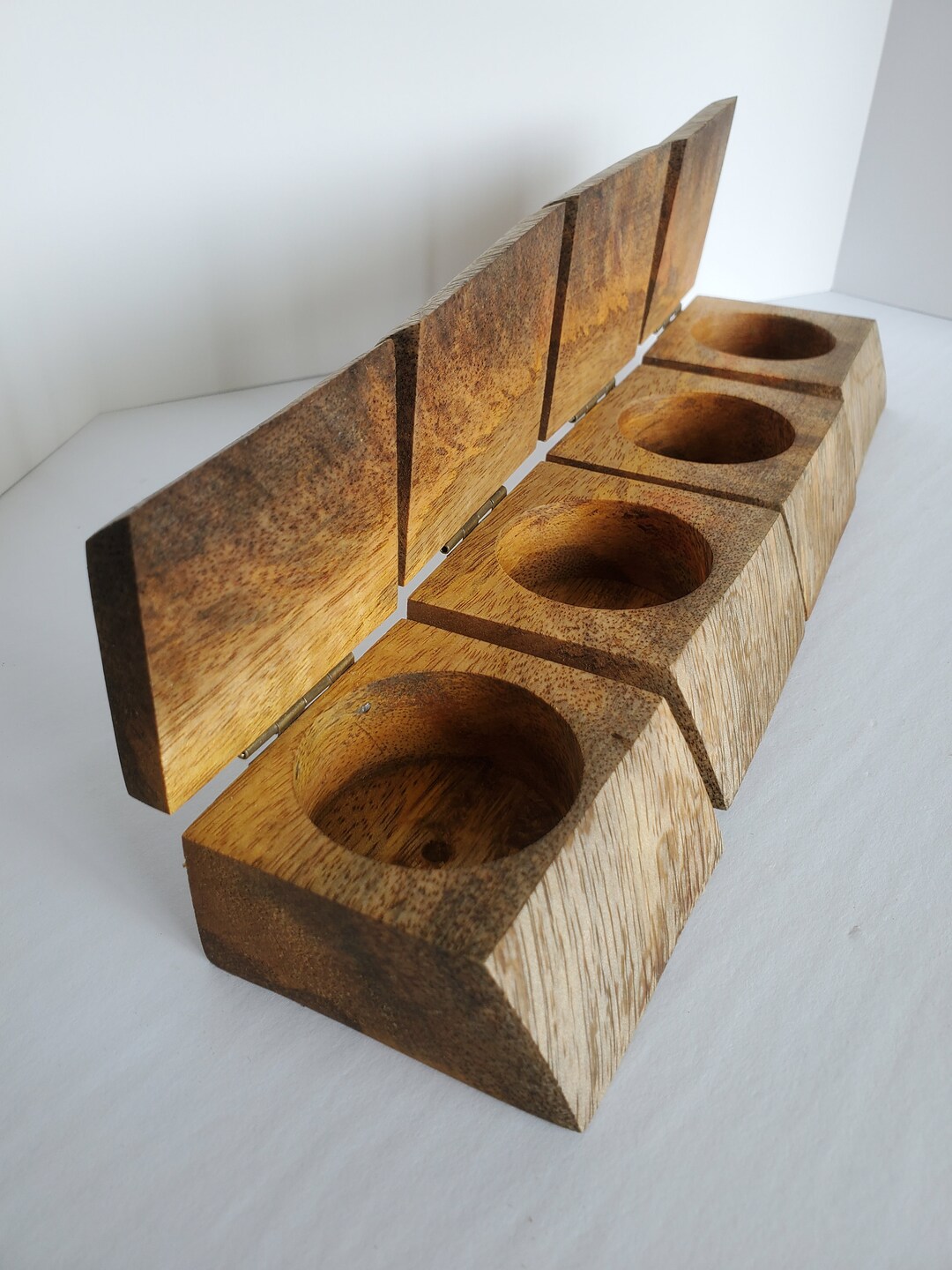Live Edge Mango Ring Box Live Edge Small Hardwood Box Mango Wood Wood ...