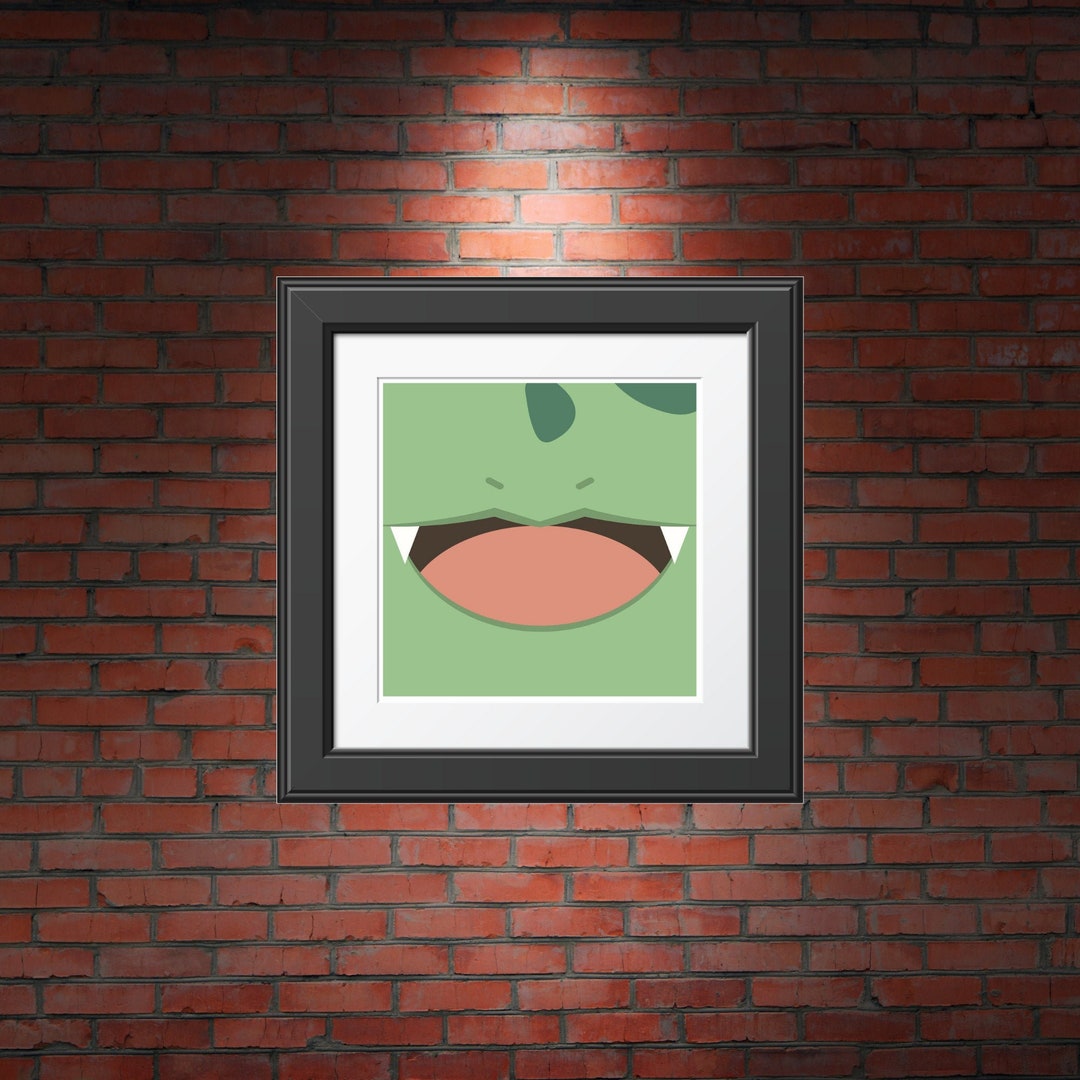 Printable Bulbasaur Poster Square Format Bulbasaur Pokemon - Etsy 日本