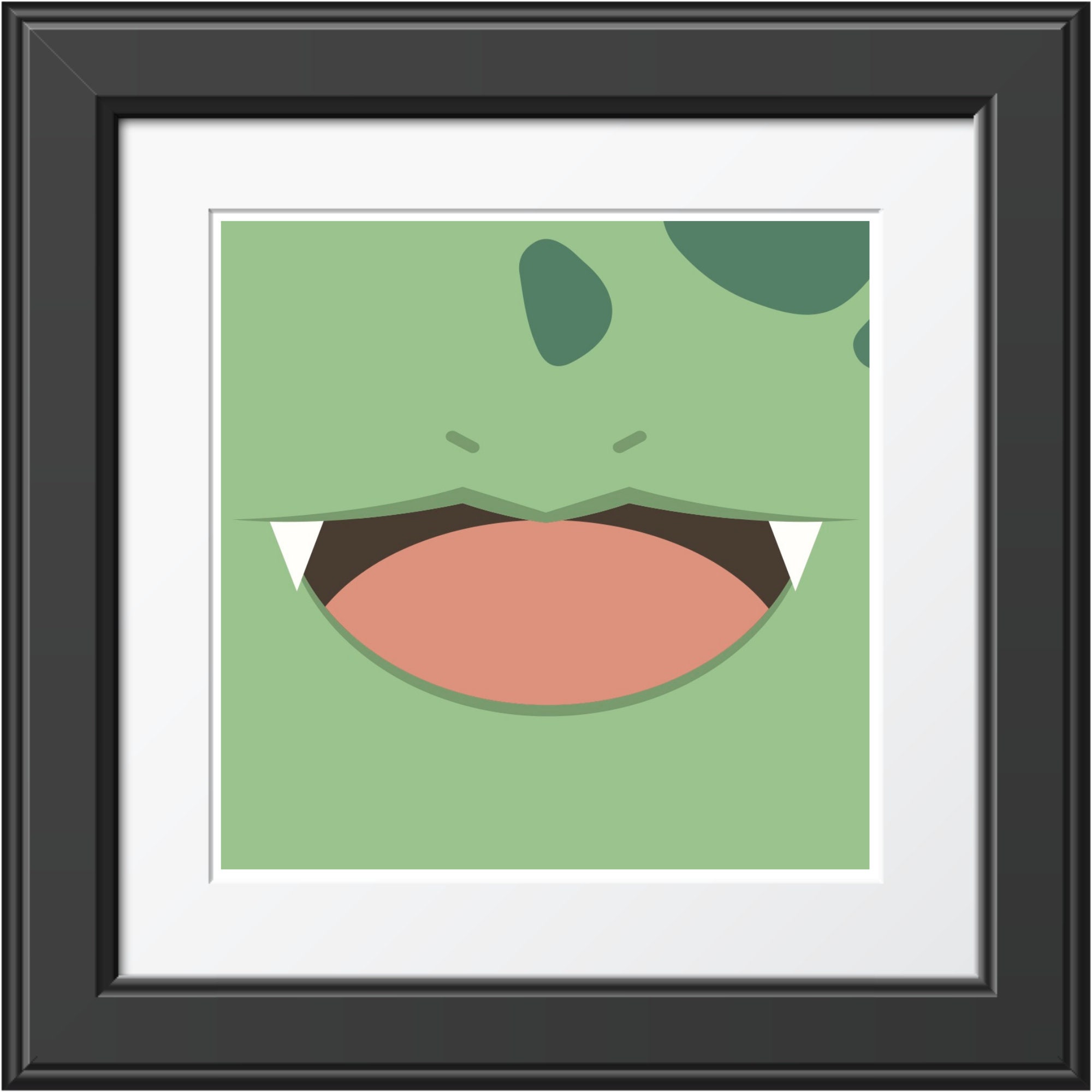 Printable Bulbasaur Poster, Square Format, Bulbasaur Pokemon Digital ...