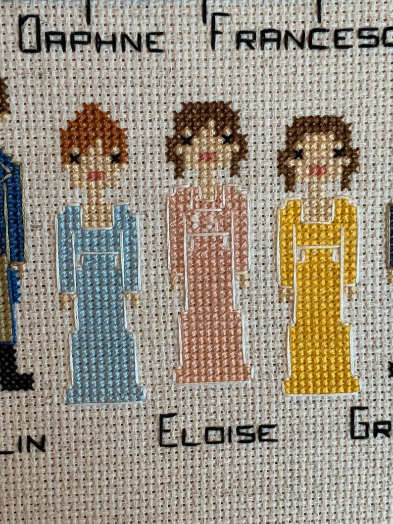 The 'ton Family Tree Cross Stitch Pattern - Etsy