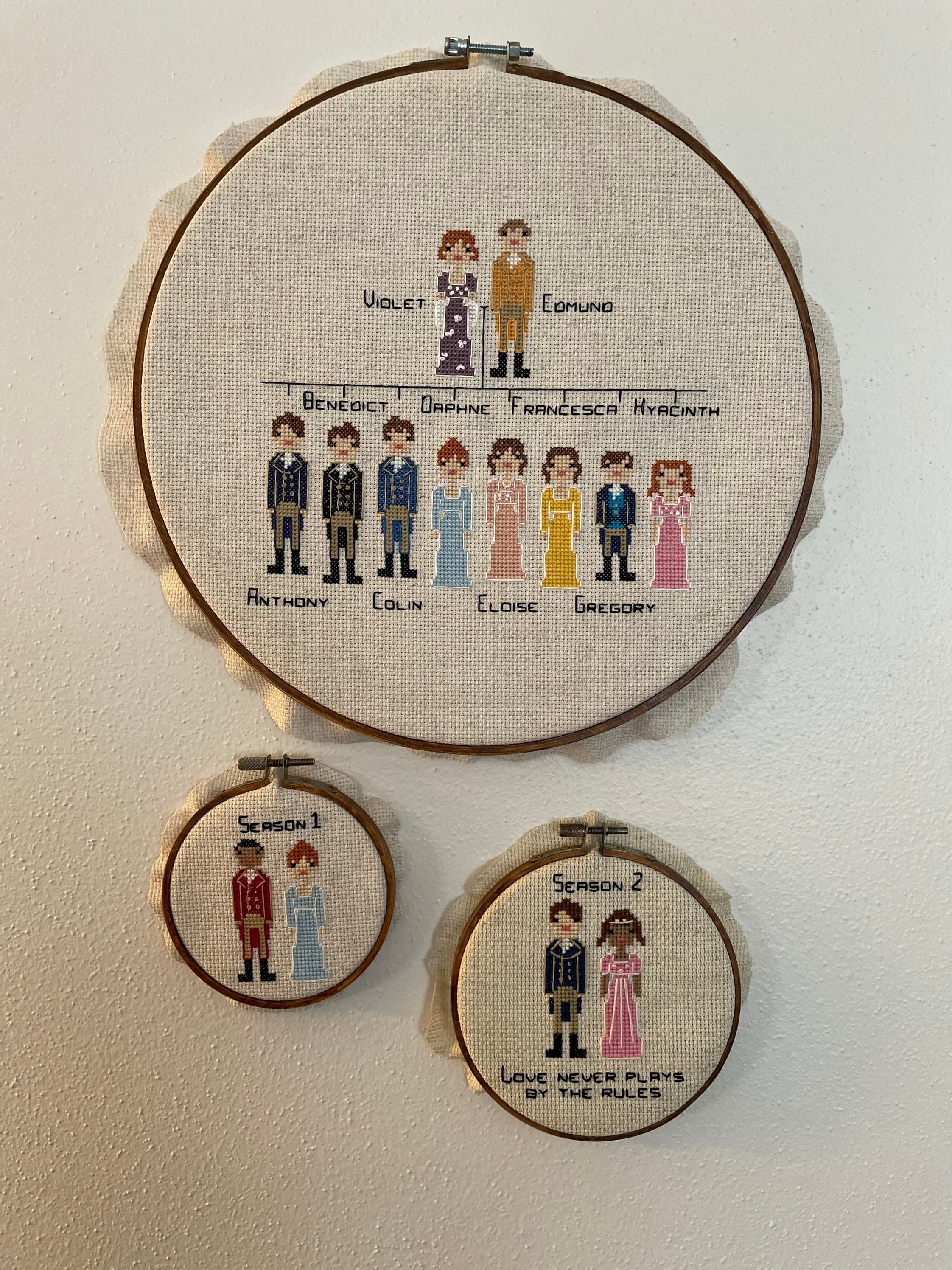 The 'ton Family Tree Addition (season 2) Cross Stitch Pattern - Etsy