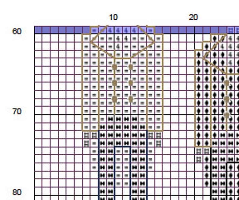 The 'ton Family Tree Cross Stitch Pattern - Etsy