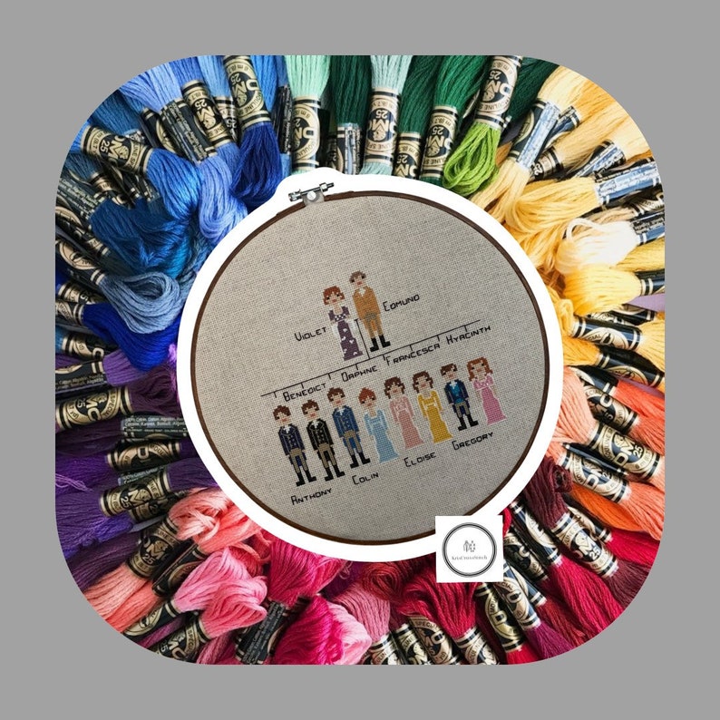 The 'ton Family Tree Cross Stitch Pattern - Etsy