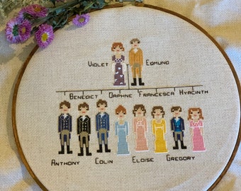 Bridgerton Cross Stitch | Etsy