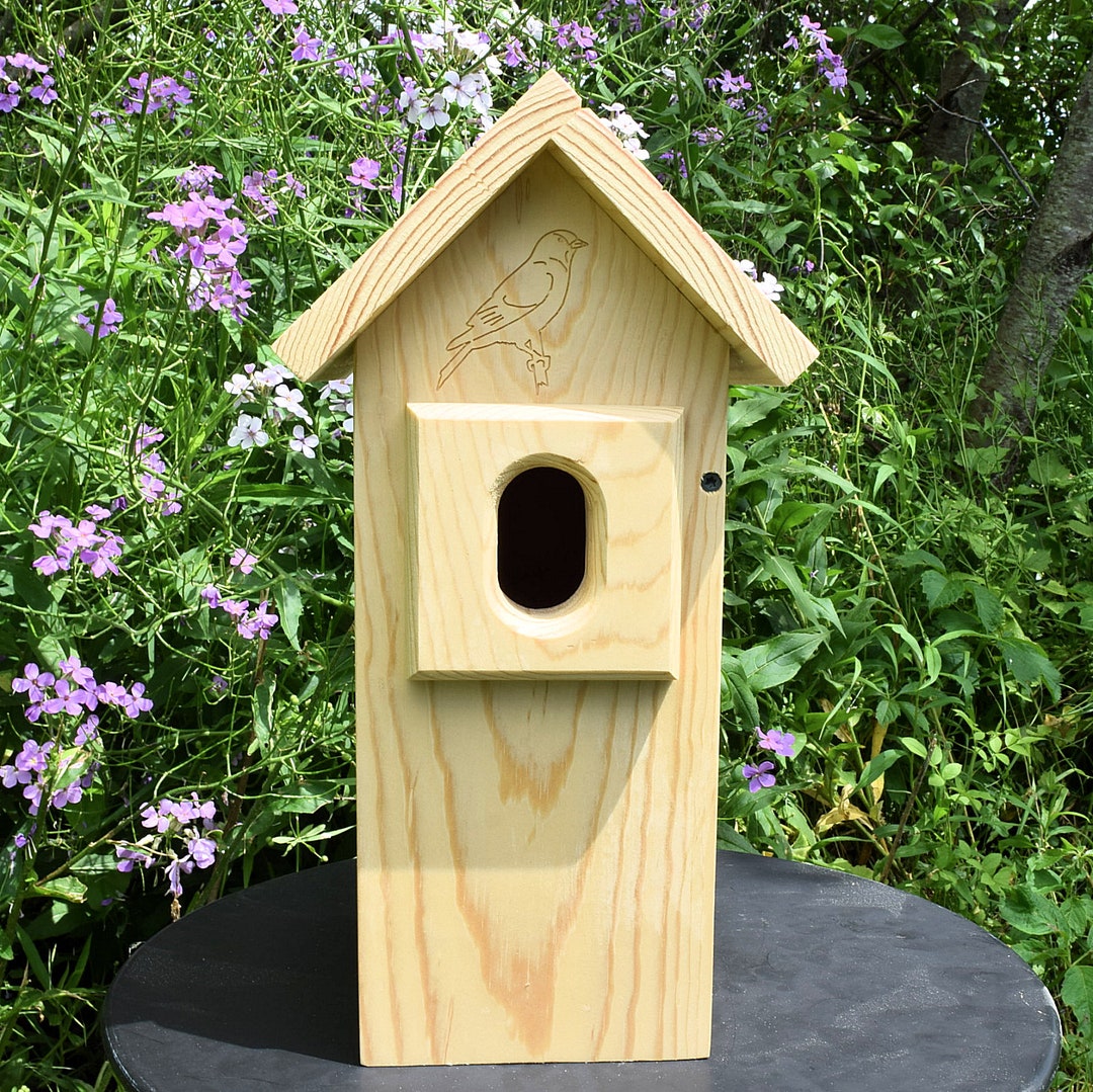 Bluebird House - Pine With 3 Coats of Water Based Spar Urethane - Easy ...