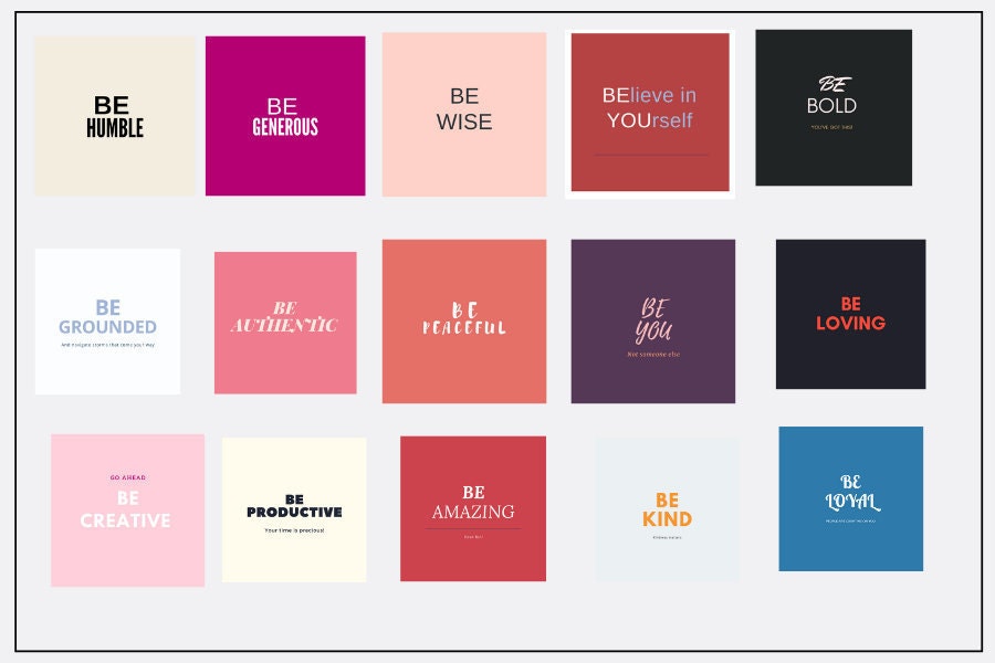 Social Media Graphics - Inspirational | Instagram Graphics | Graphics ...