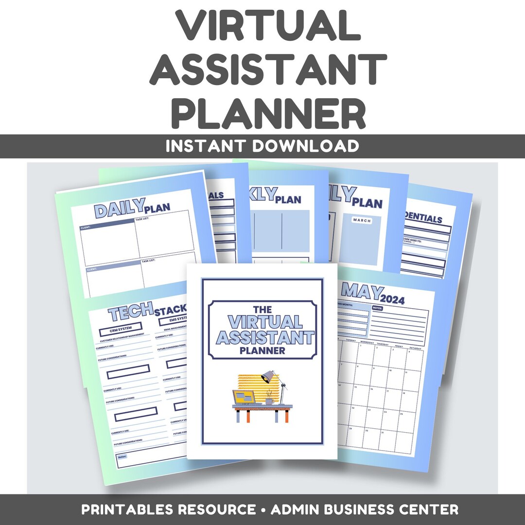 Virtual Assistant Planner Service Provider Creative Assistant Small ...