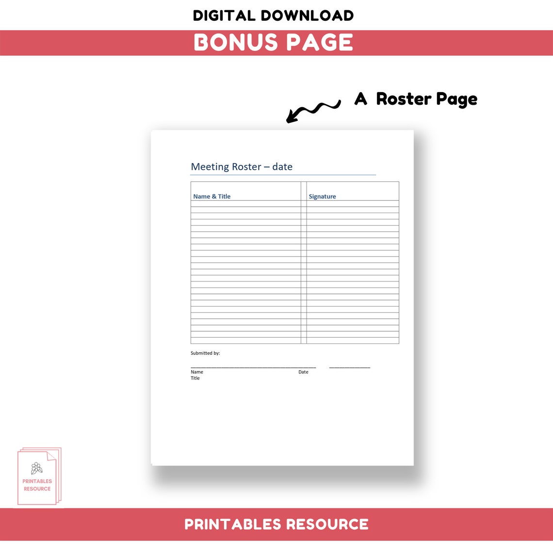Meeting Kit Meeting Templates Editable Meeting Checklist - Etsy