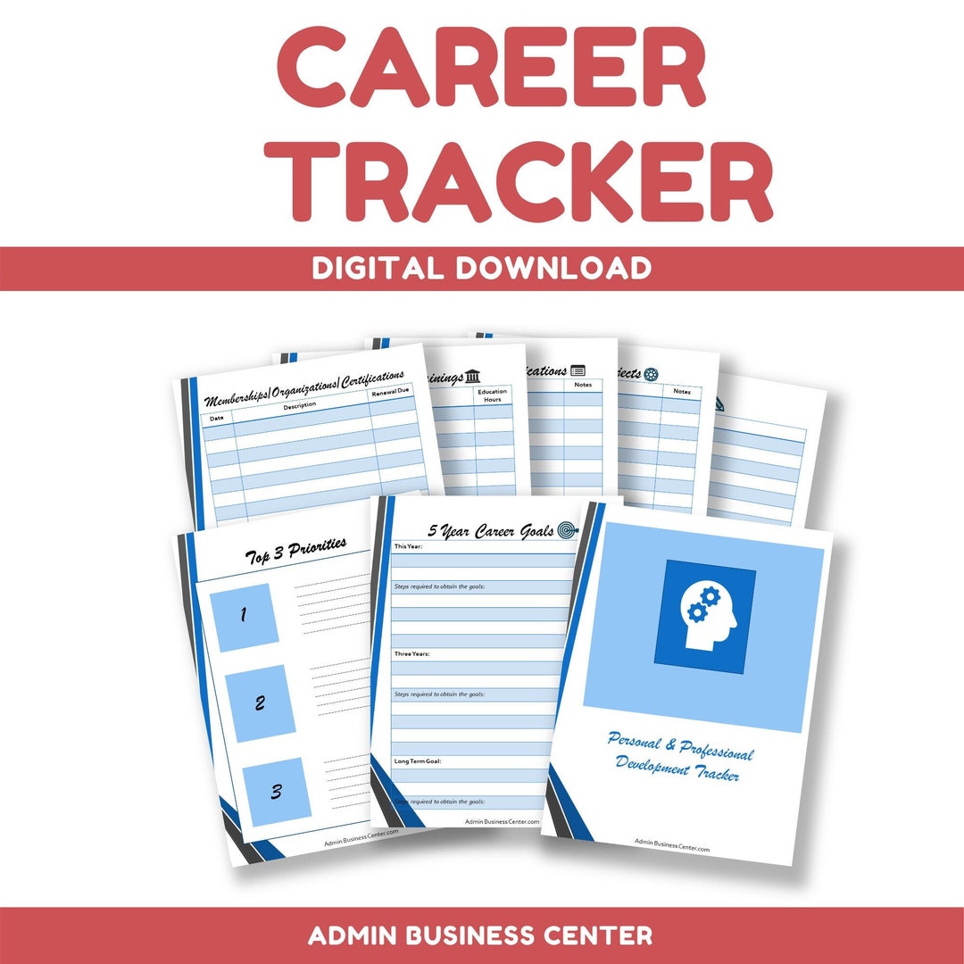 Career Planner | Self Development Plan | Personal Development | Career ...