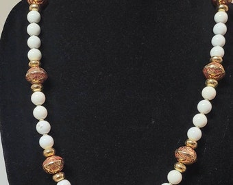 Alabaster Necklace | Etsy