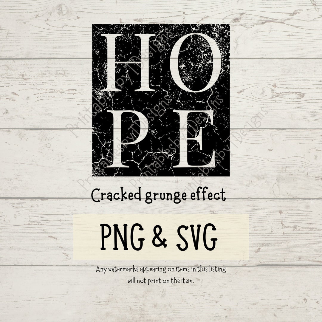 Hope PNG, SVG Cut File, Hope Svg, Cutout Svg, Hope Png, Hope Word Svg ...