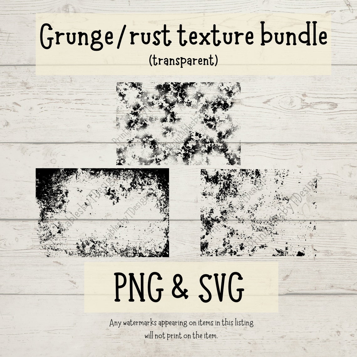 Grunge Rust Texture PNG, Rust Grunge Texture Bundle, Distressed ...
