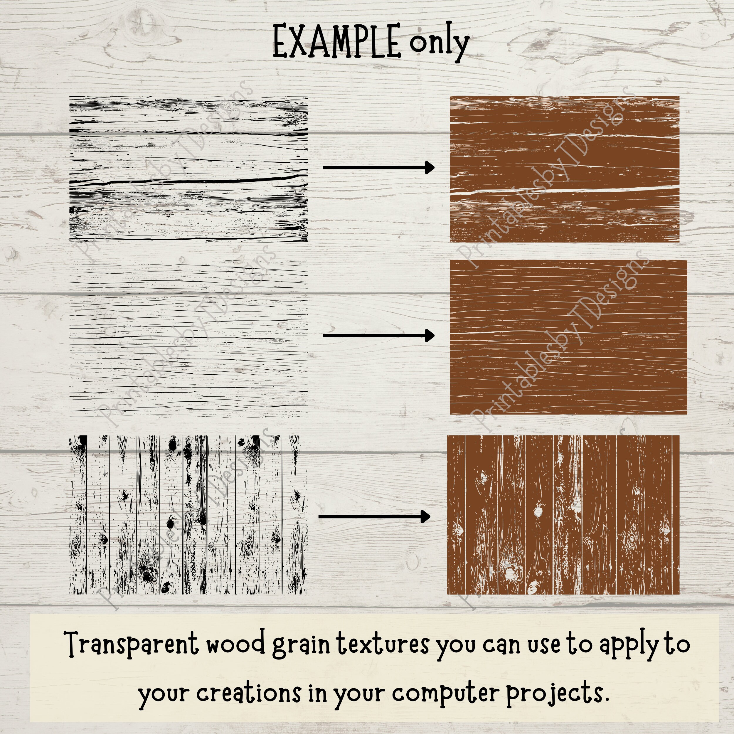 Wood Grain Vector Brush