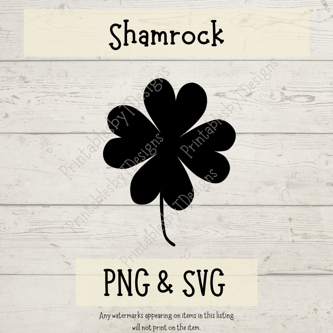 Shamrock PNG, SVG Cut File, Shamrock Svg, Shamrock Clipart, Clover Png ...
