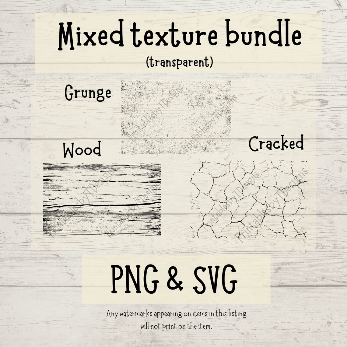 Mixed Texture Bundle, Distressed Background SVG, Grunge Texture Svg ...