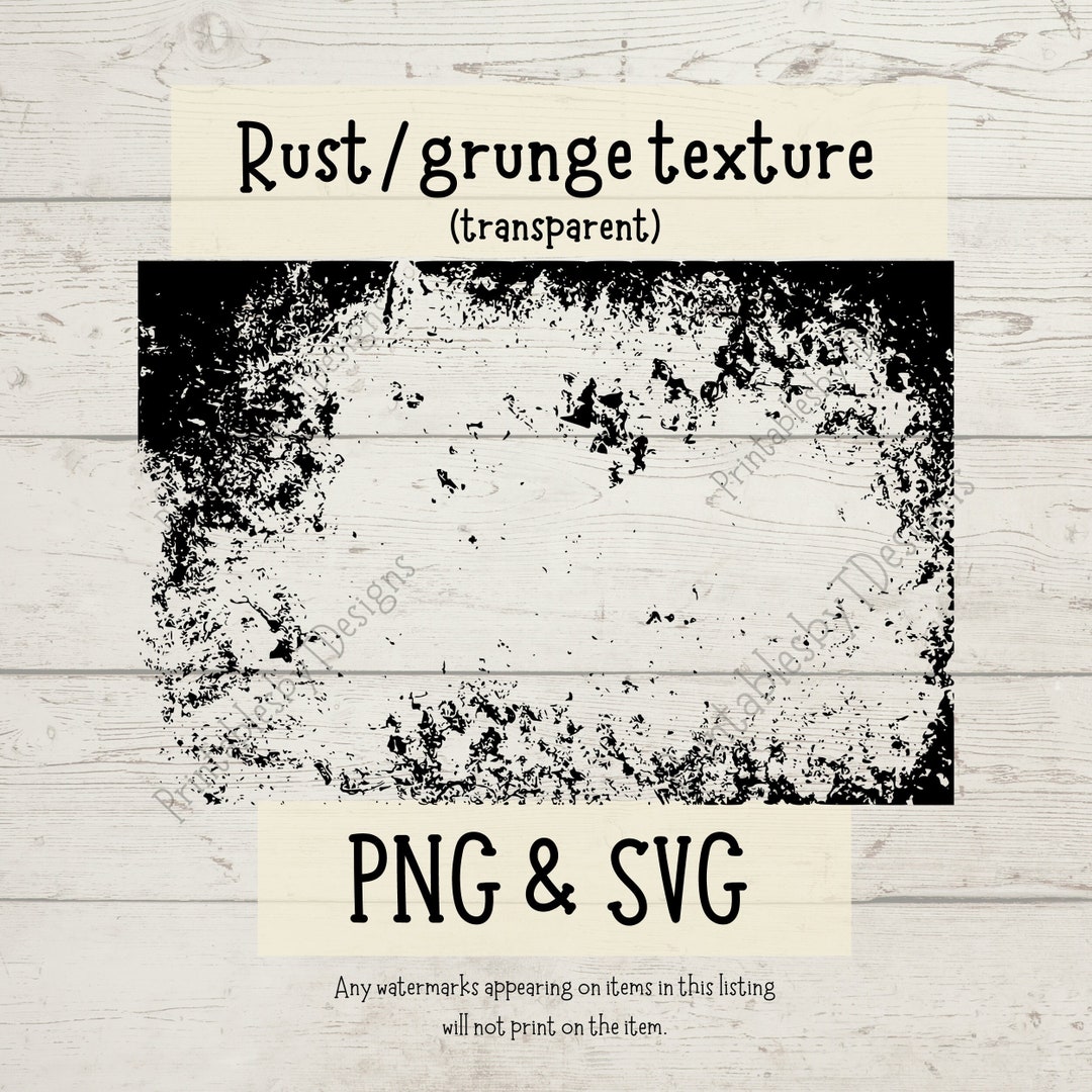 Grunge Rust Texture PNG, Distressed Background SVG, Grunge Svg, Texture ...