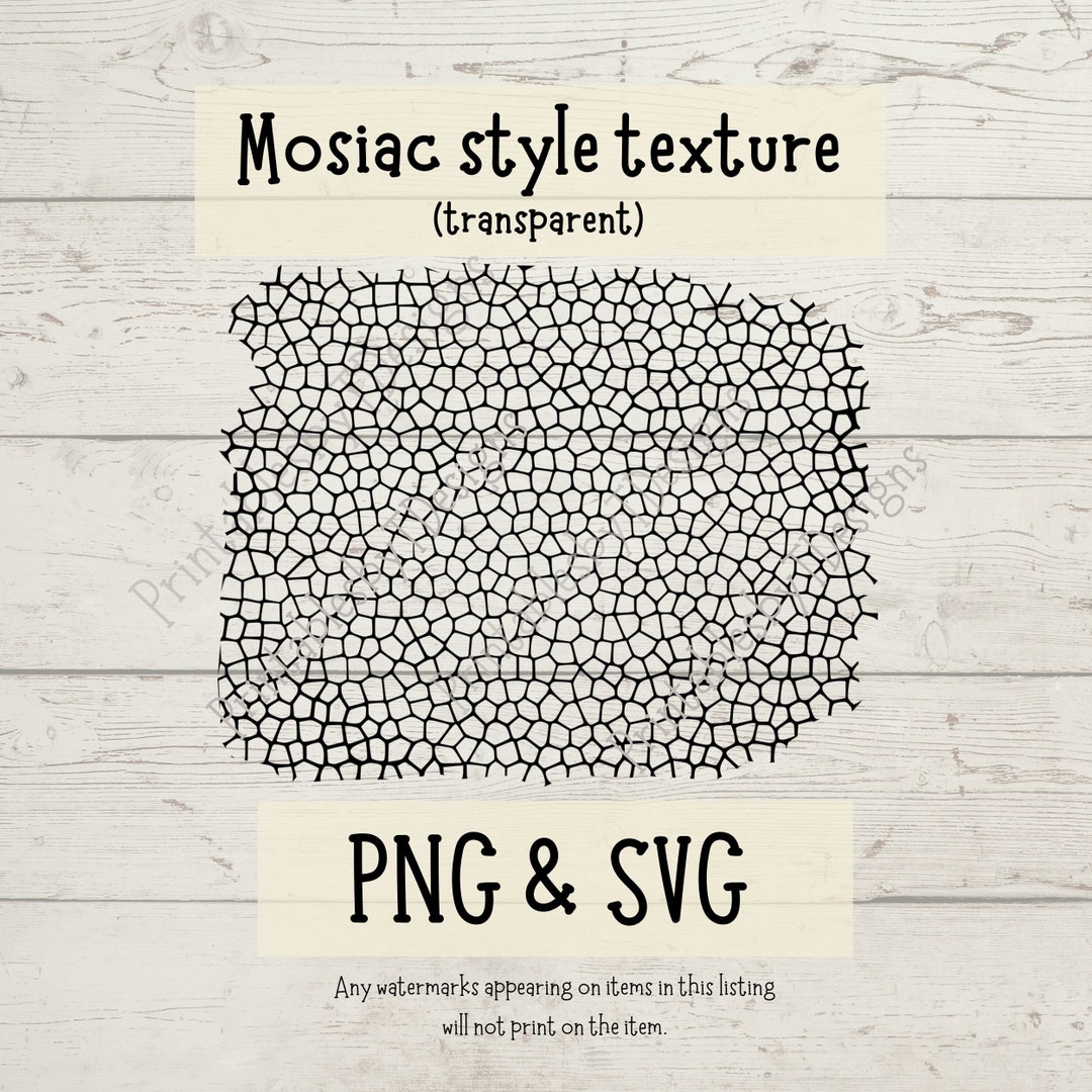 Mosiac Style Texture PNG, Background Texture, Mosaic SVG, Cracked ...