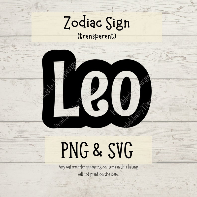 Zodiac Sign PNG, Leo Zodiac Sign, SVG Cut File, Astrology Signs Svg ...
