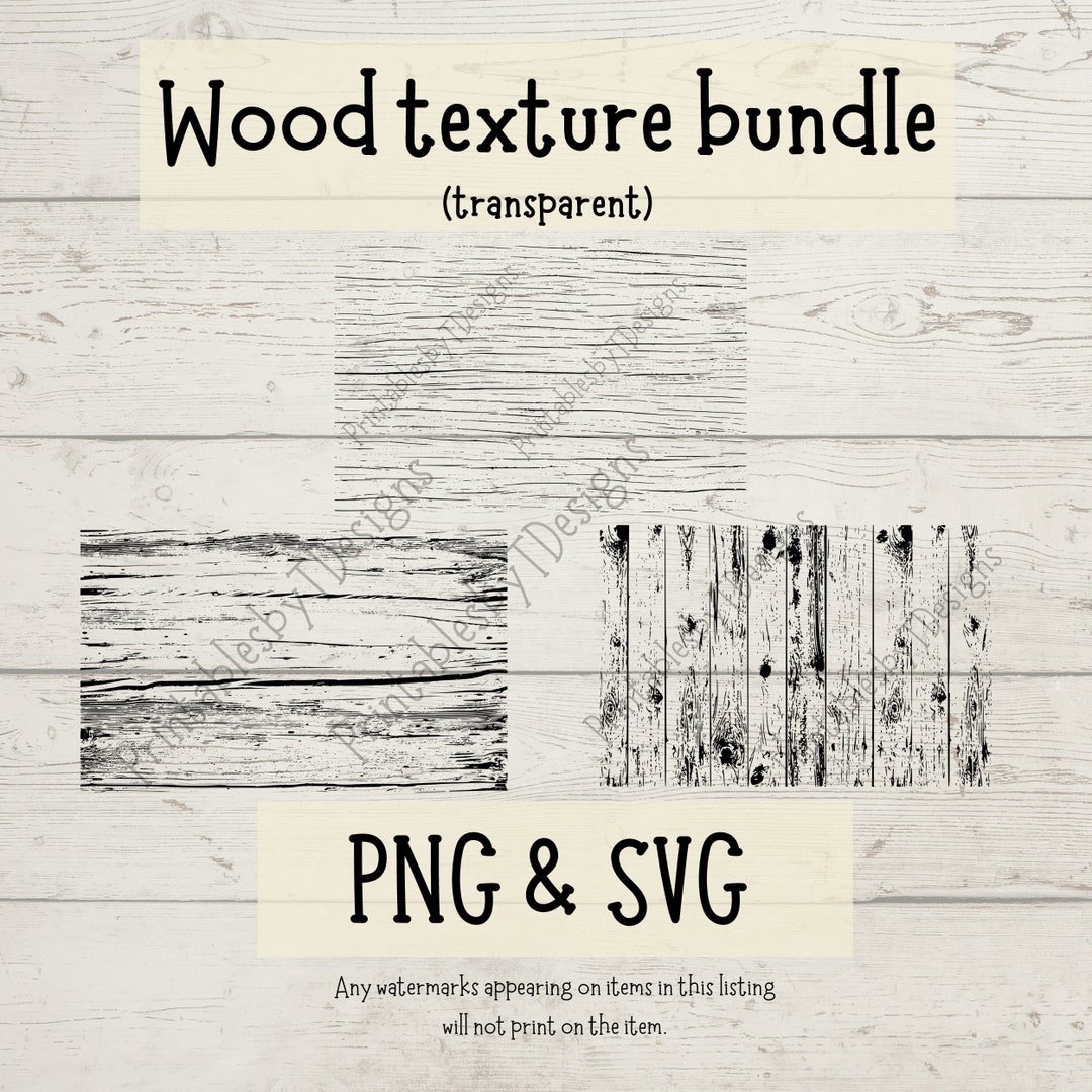 Wood Grain Texture PNG, Wood Texture Bundle, Wood Grain SVG Cut File ...