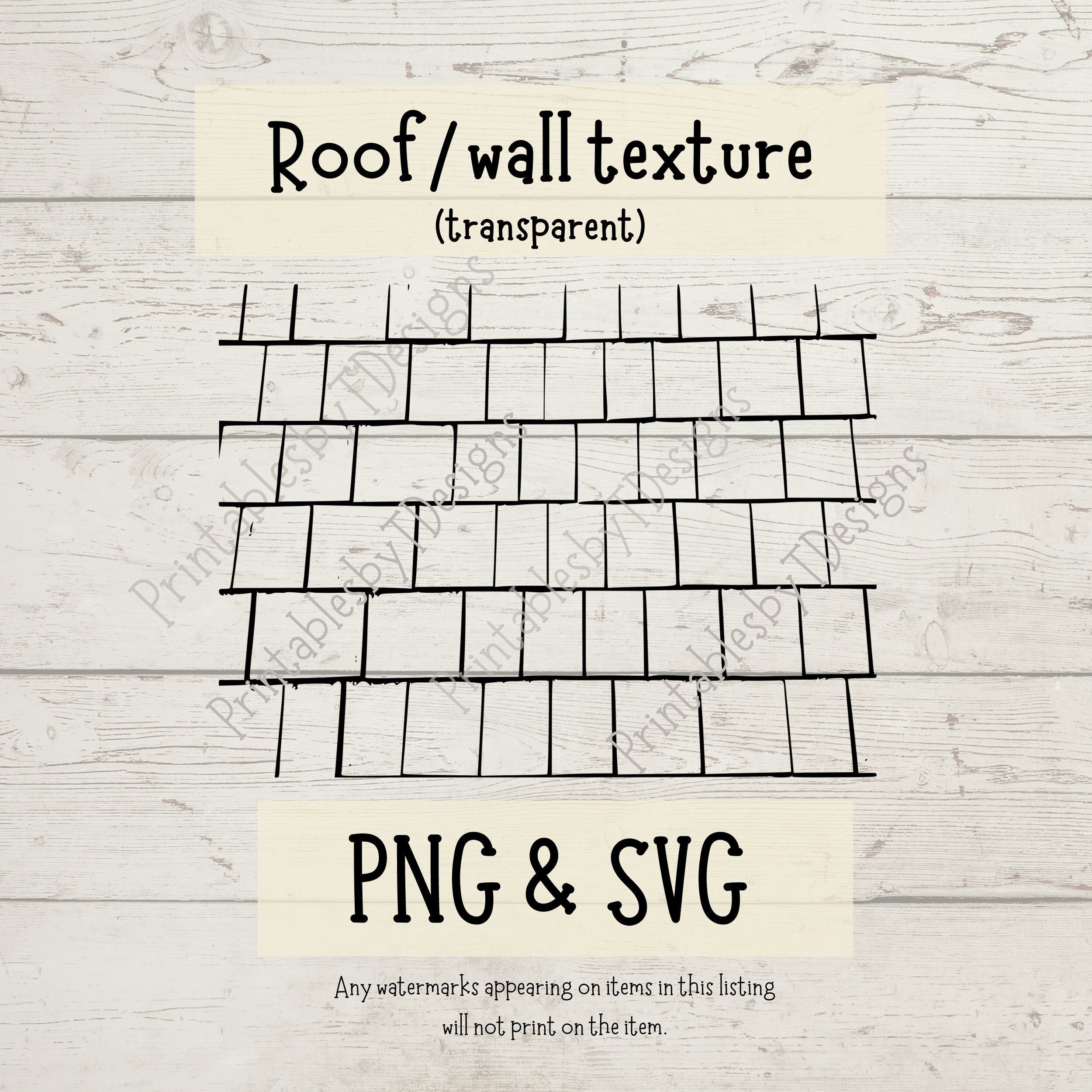 Roof Texture PNG, Wall Texture SVG Cut File, Grunge Texture, Texture ...
