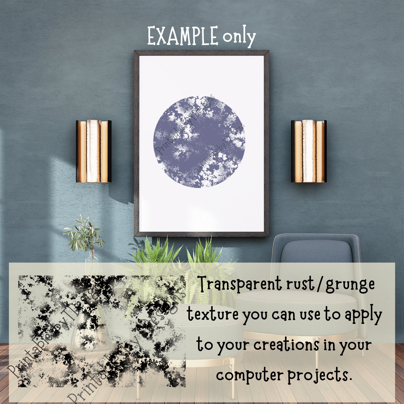 Rust Grunge Texture PNG Distressed Background SVG Grunge - Etsy