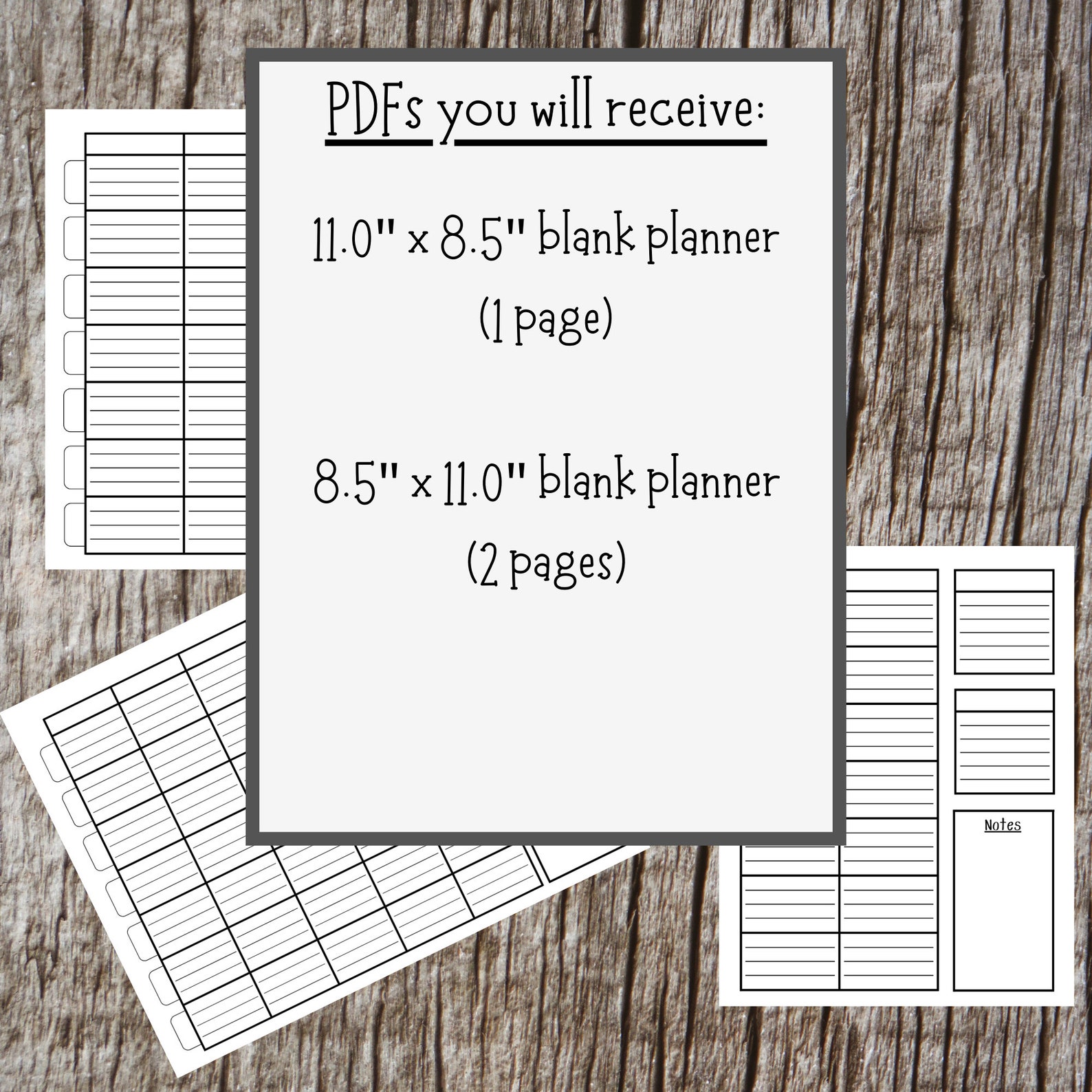 Weekly Assignment Tracker Blank Homework Planner Middle - Etsy