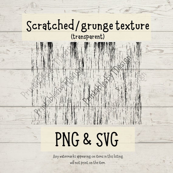 Scratched Grunge Texture PNG Distressed Background SVG - Etsy