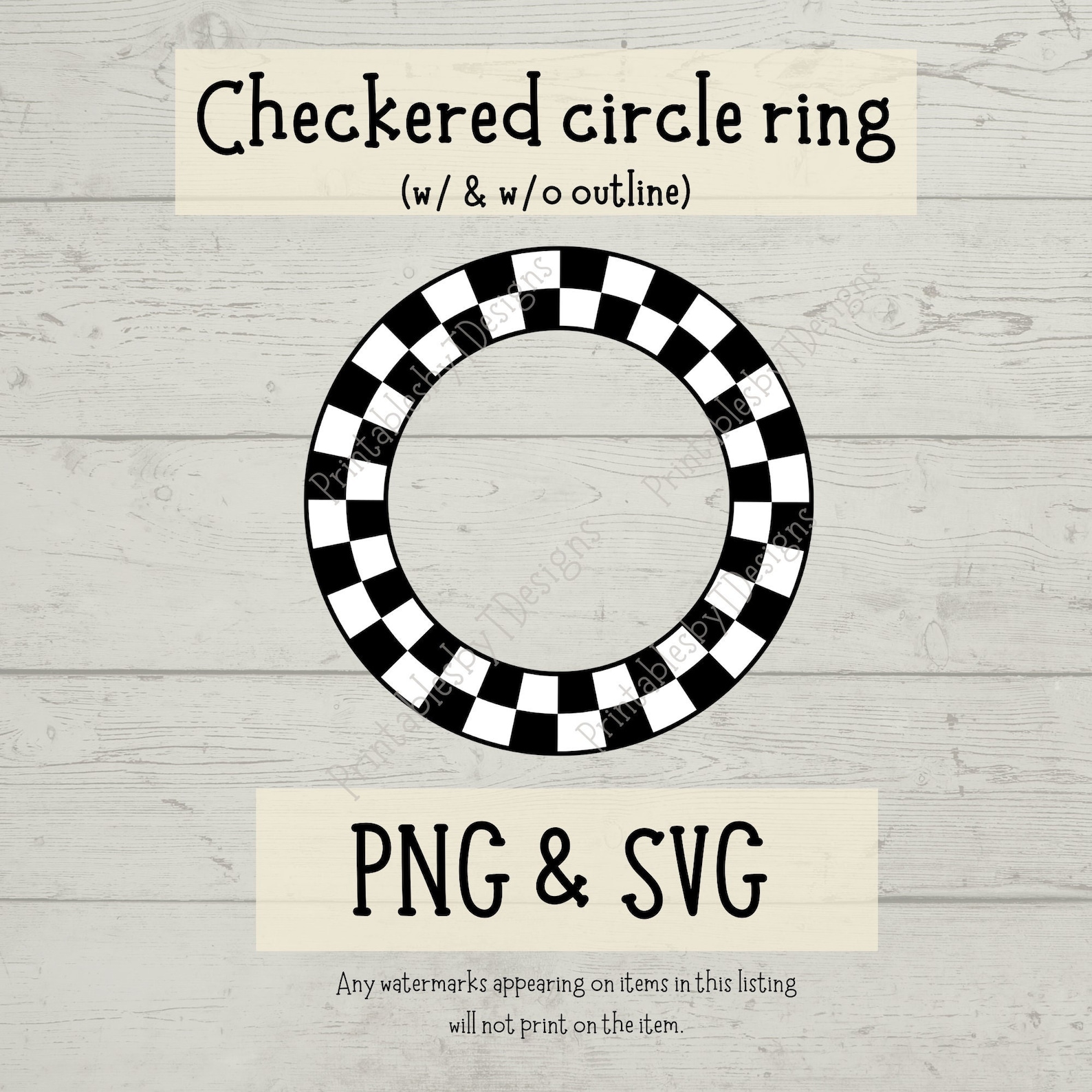 Checkered Circle Frame SVG, Checkerboard Svg, Checkered Pattern PNG ...