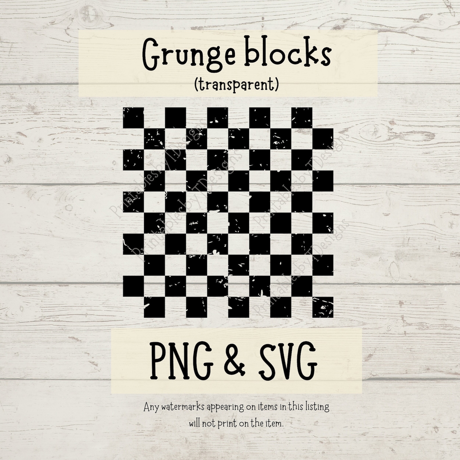 Grunge Blocks PNG, Checkerboard Svg, Distressed Background SVG, Grunge ...