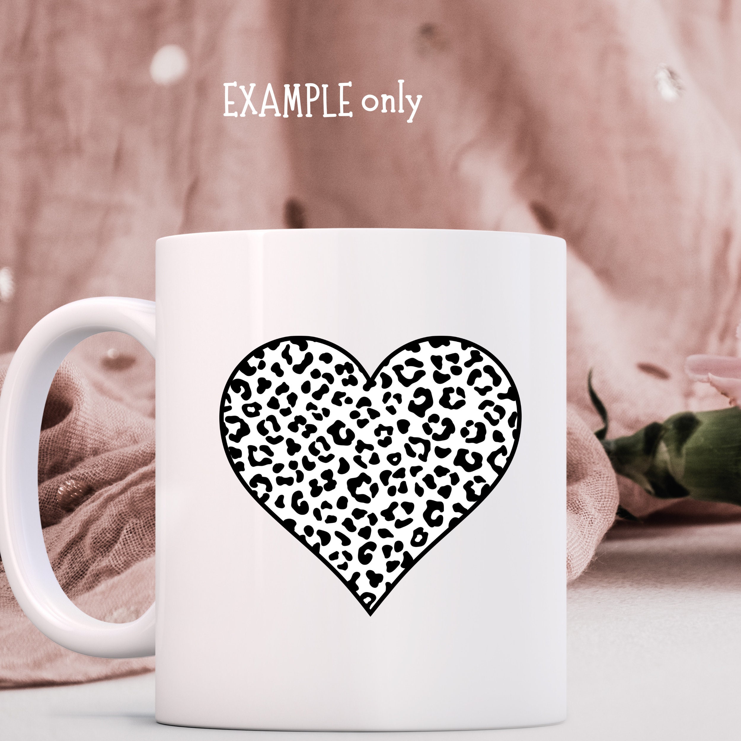 Leopard Print Hearts PNG, Valentine's Day Leopard Print Heart, Red ...