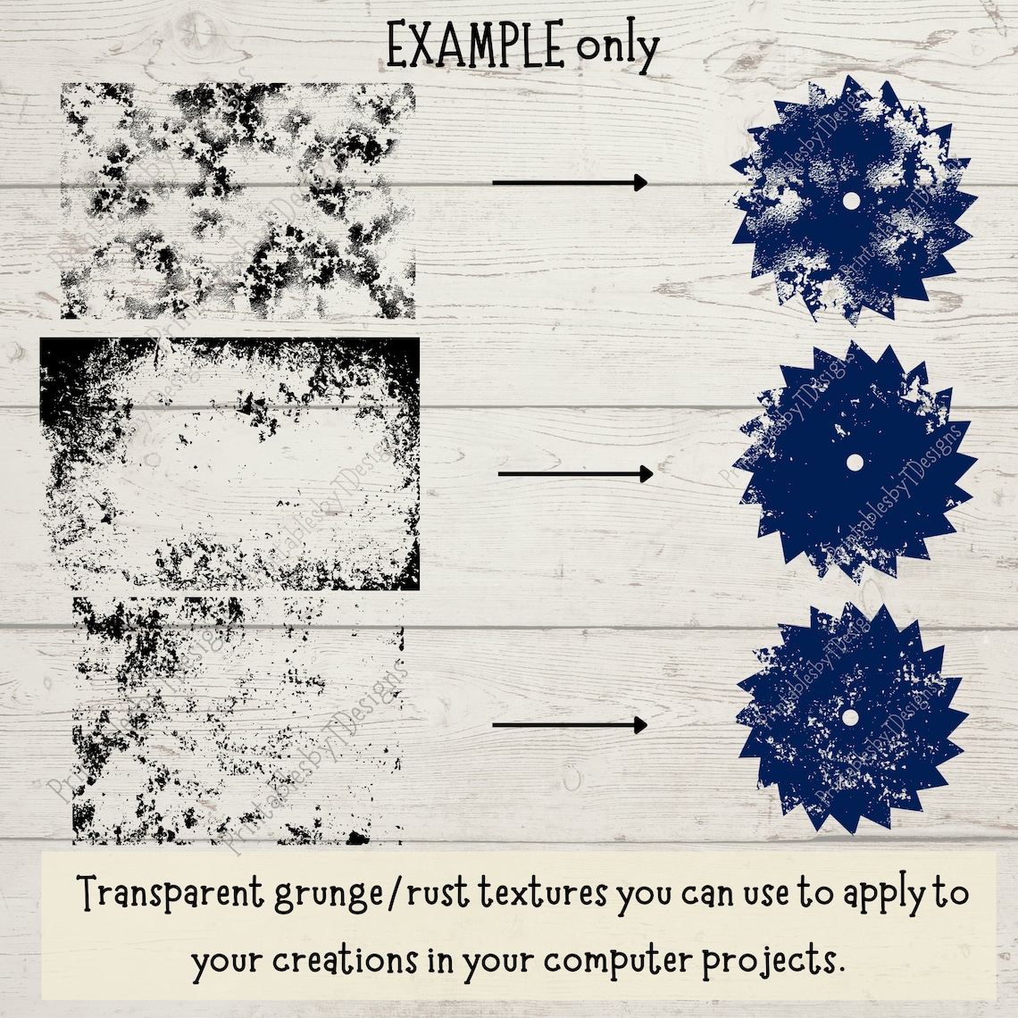 Grunge Rust Texture PNG, Rust Grunge Texture Bundle, Distressed ...