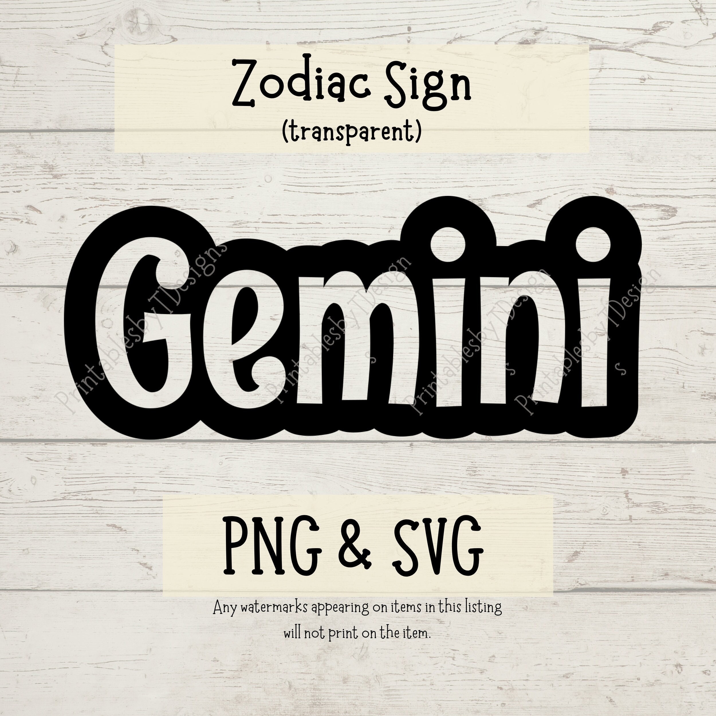 Zodiac Sign PNG, Gemini Zodiac Sign, SVG Cut File, Astrology Zodiac ...