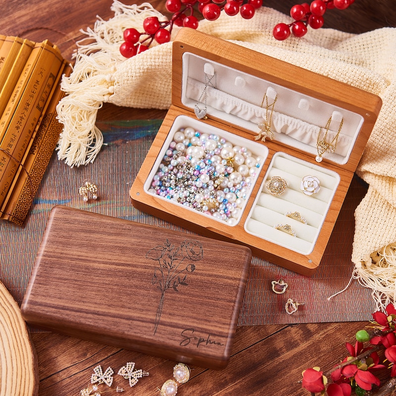 Flower Jewelry Box - Etsy